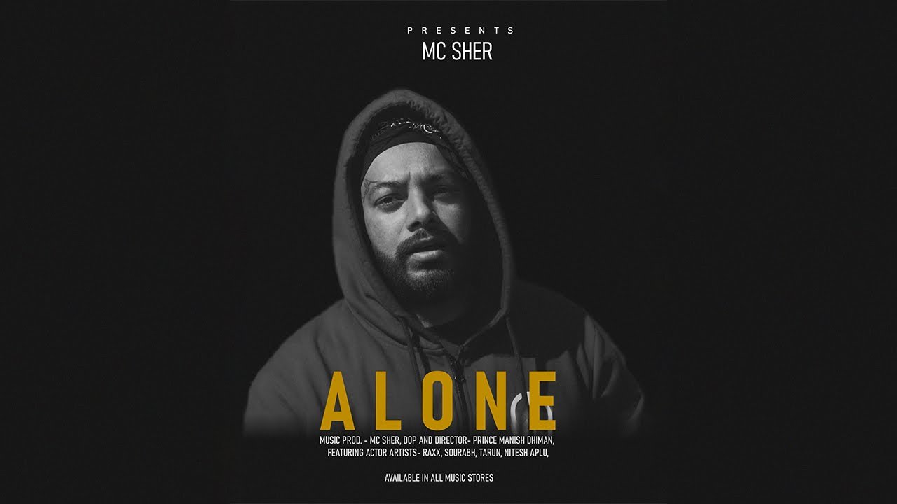 ALONE | Mc Sher | Prod. Mc Sher Hiphop Rap Song 2021 - YouTube
