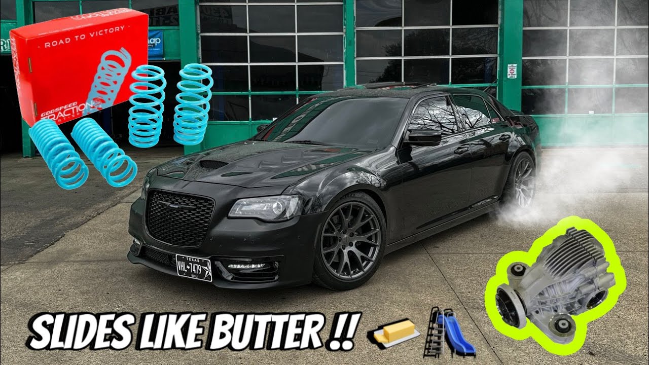 INSTALLING a 3.09 DIFFERENTIAL and LOWERING SPRINGS on my Chrysler 300 ...