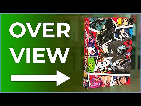 Persona 5 + Persona 5 Royal  Official Design Works Hardcover Overview