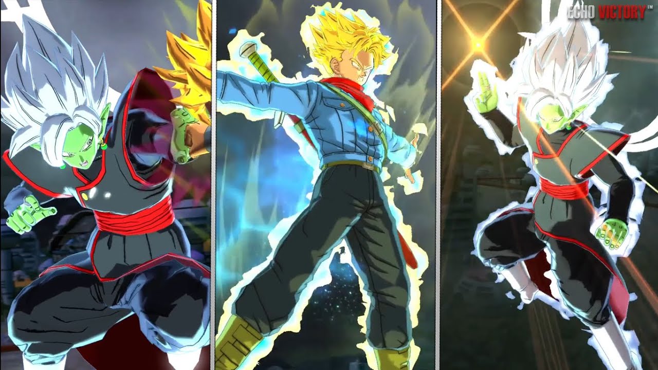 Dragon Ball Legends - SS Rage Future Trunks & Fused Zamasu Gameplay ...