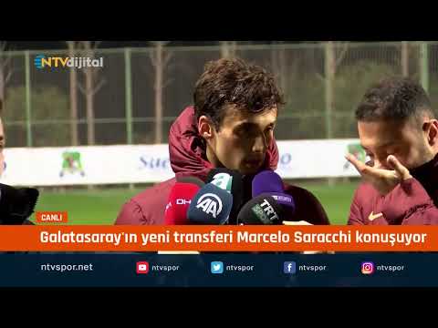 CANLI - Galatasaralı Marcelo Saracchi konuşuyor