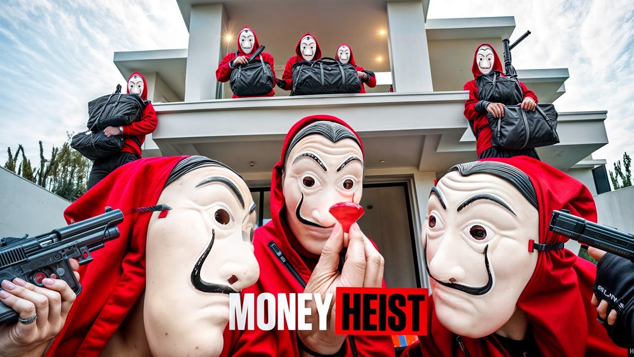 PARKOUR VS MONEY HEIST! 6 | BAD GUYS: No ESCAPE, POLICE Move In (BELLA ...