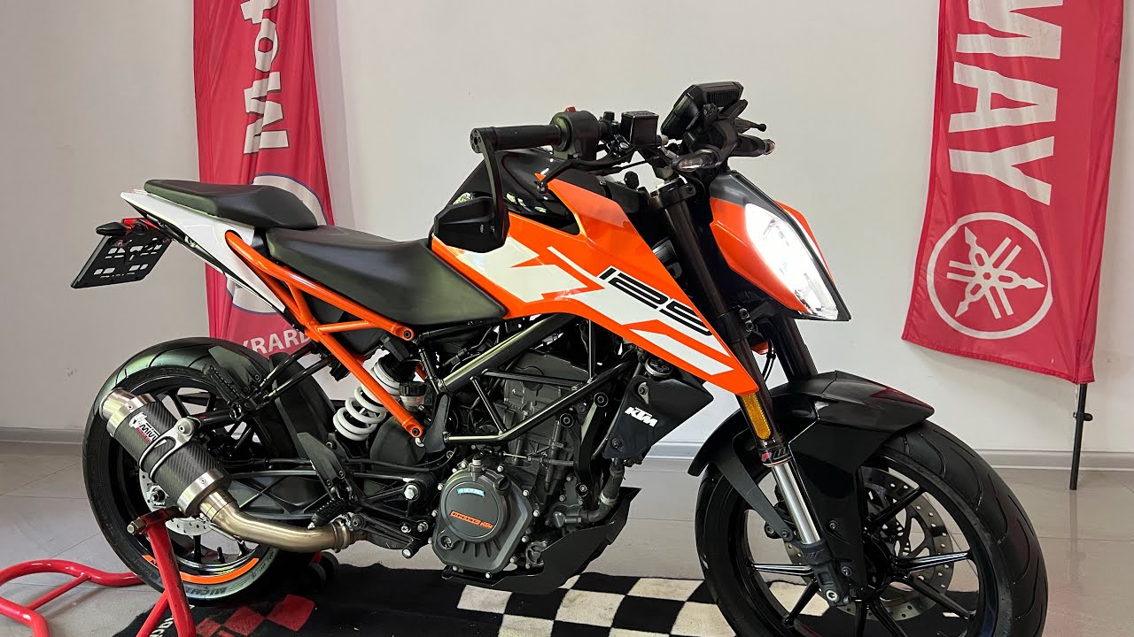 KTM Duke 125 ABS 2020 MotoRW - YouTube