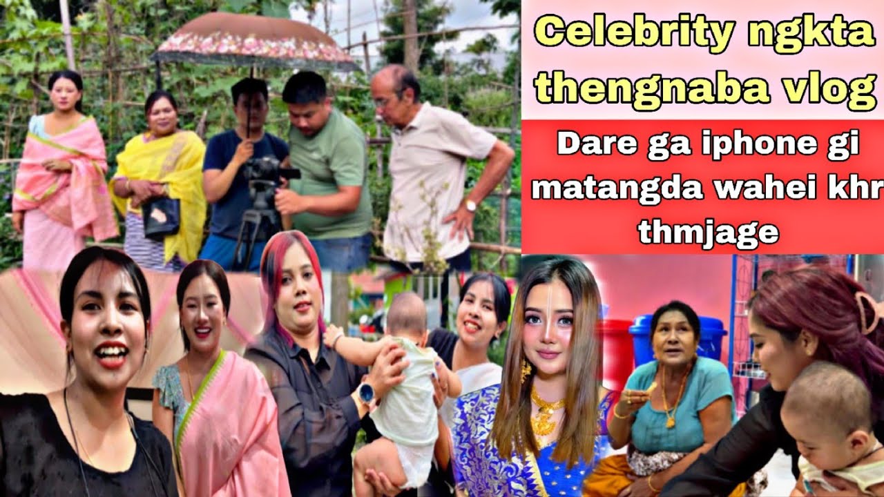 Manipur Celebrity thengnabei Vlog | Dare ga iPhone gi Matangda wahei ...