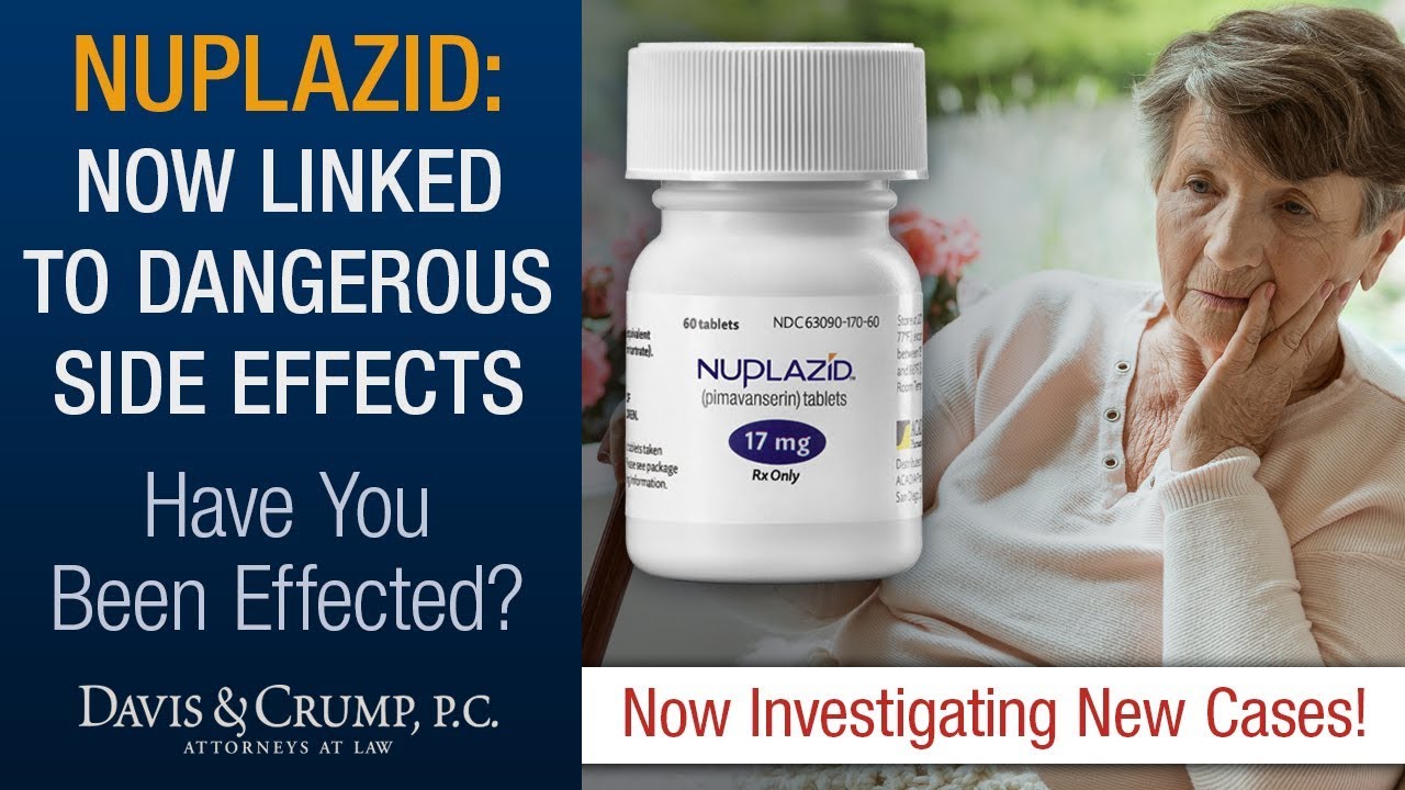 Parkinson's Drug Nuplazid Linked to Dangerous Side Effects - YouTube