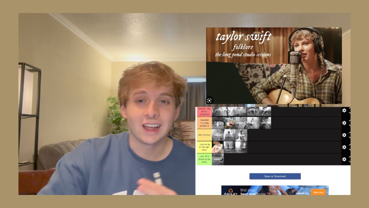folklore: lpss reaction & definitive folklore tier ranking - YouTube