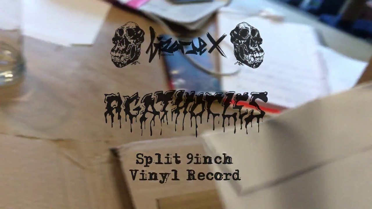 BIZARRE X / AGATHOCLES - Split 9" - unboxing testpressings - YouTube