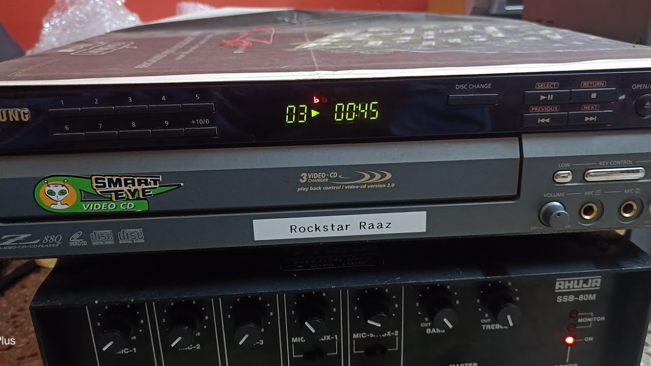 Samsung Compact disc player | cd player - YouTube