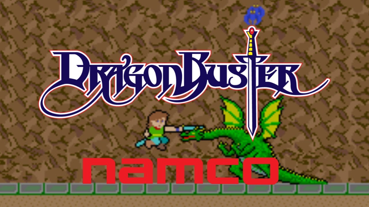 Dragon Buster (Arcade/Game Play) - YouTube