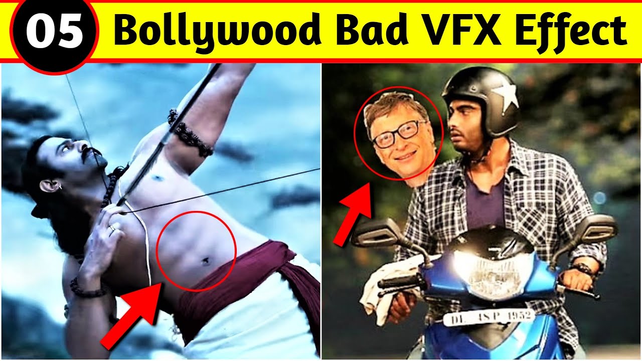 05 Bad Uses of VFX And CGI In Bollywood Movies - YouTube