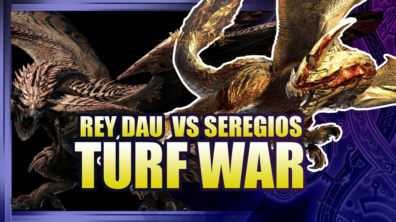Seregios vs Rey Dau Turf War | Monster Hunter Wilds - YouTube