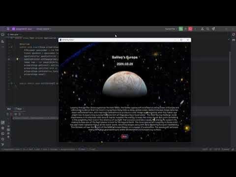 APOD - Astronomy Picture of the Day (Nasa API) - YouTube