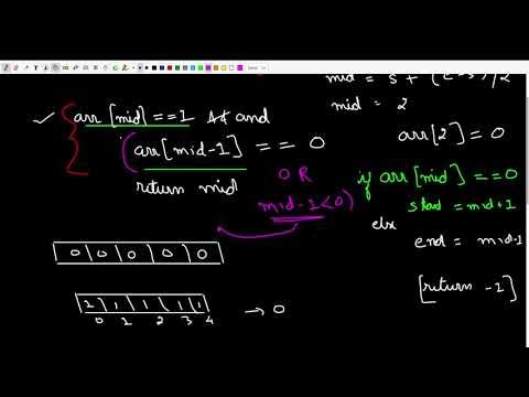 GeeksforGeeks | Find Transition Point - YouTube