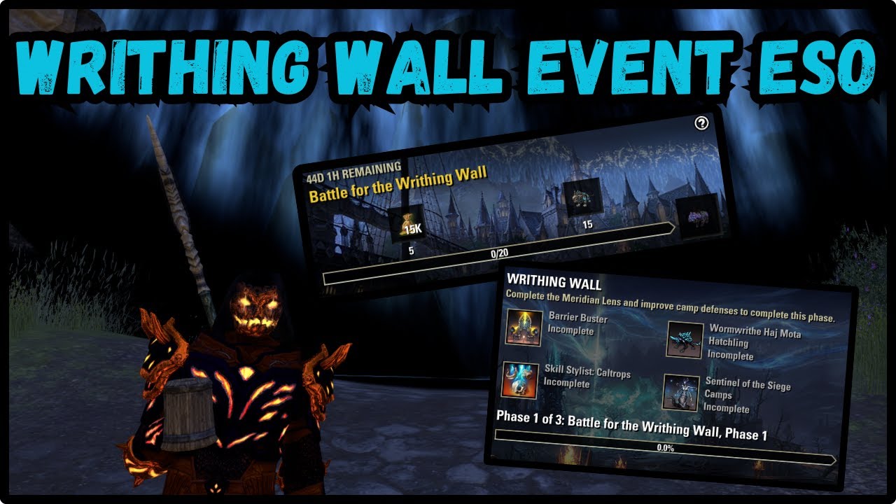 Writhing Wall Event ESO - YouTube