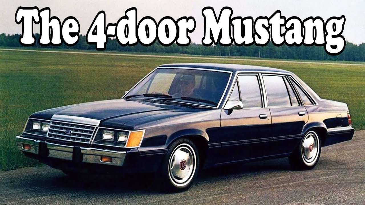 Ford LTD LX: The 4-door Mustang You Never Heard Of... - YouTube