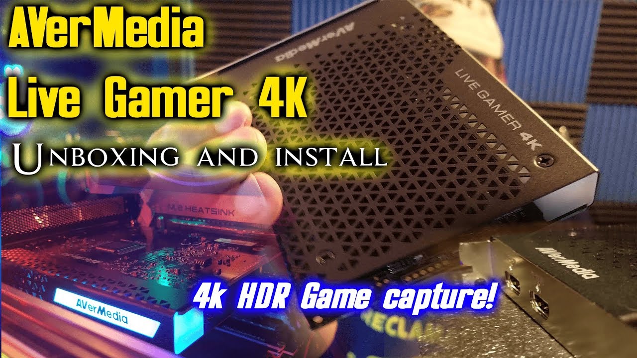 Avermedia Live Gamer 4k unboxing & Installation | Best game capture ...