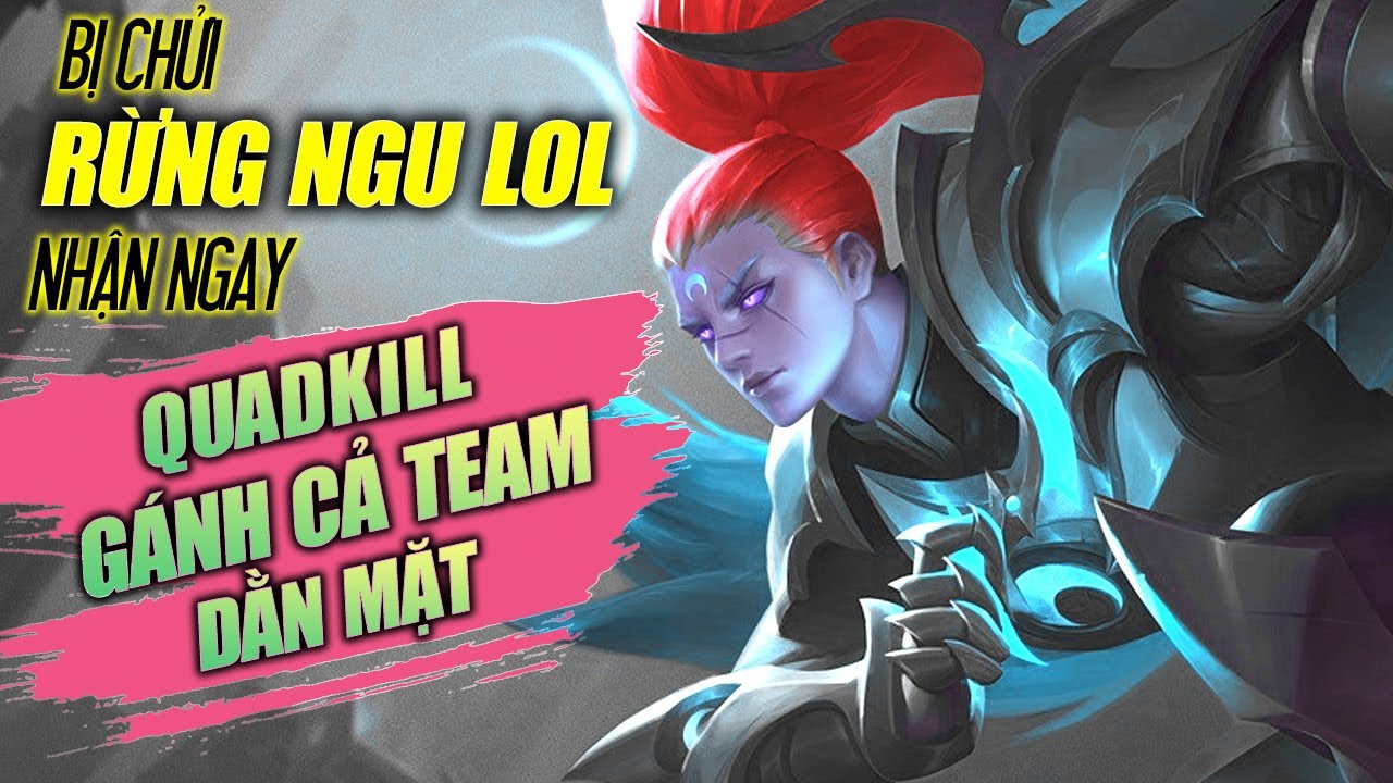 HAYATE Trăng Khuyết Bị Nói NGU LOL Nhận Ngay QUADKILL DẰN MẶT Rank Cao ...
