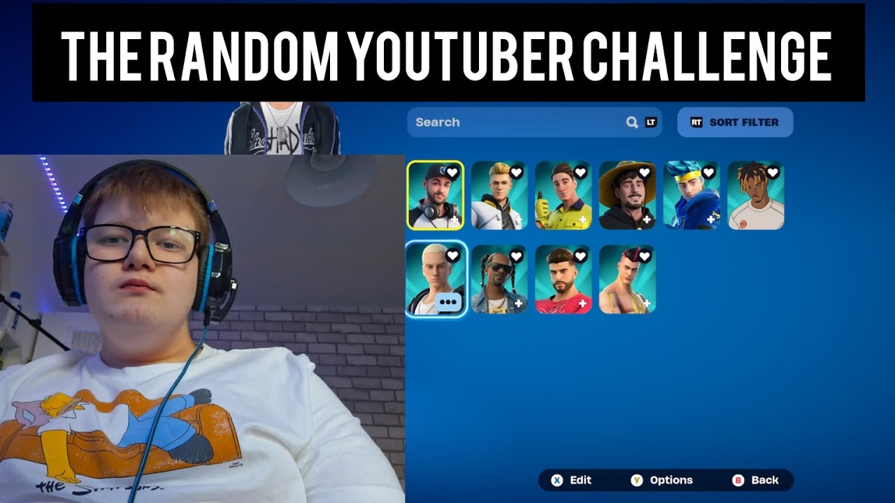 The random YouTuber challenge - YouTube