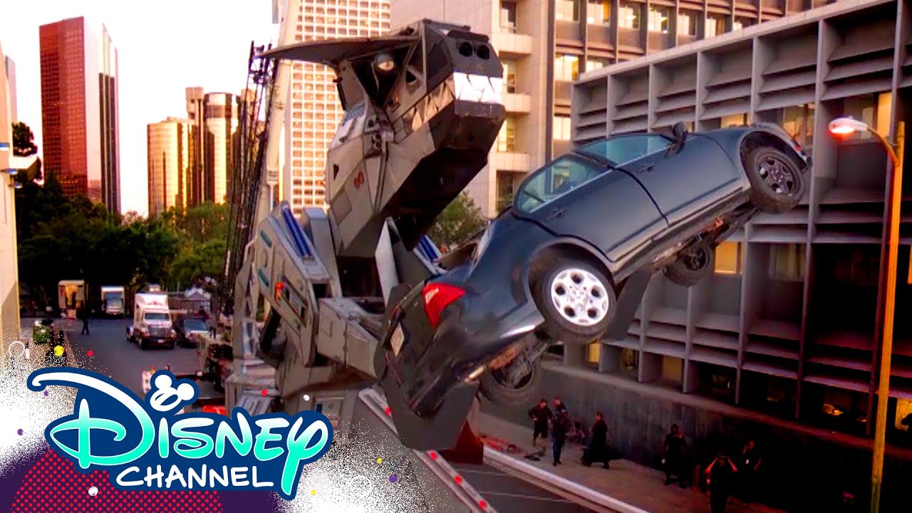 The Robosaurus Destroys Byron's Car! | Just Roll With It: You Decide ...