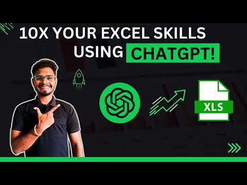 10X Your Excel Skills Using Chat GPT: AI Powered Excel Tutorial #advanceexcel #productivityhacks ...