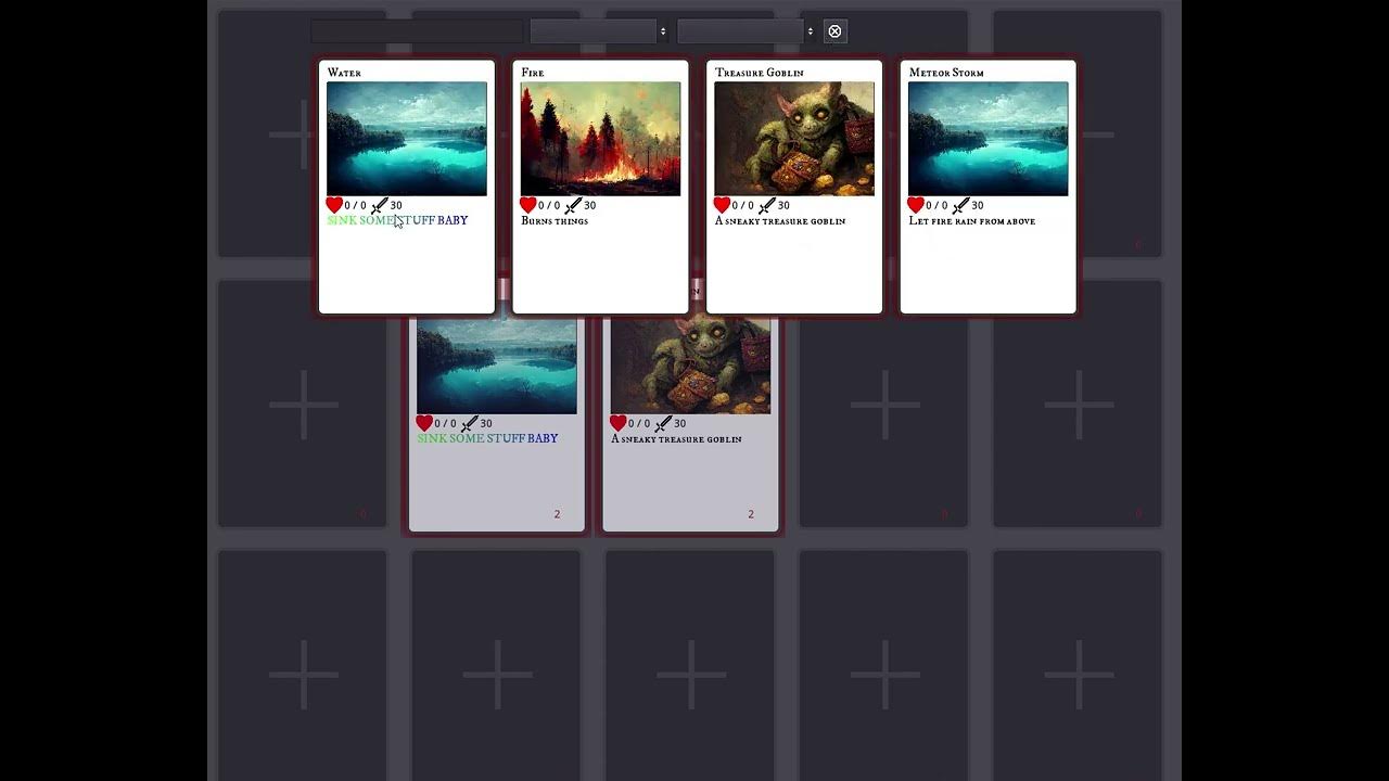 Start of Map Editor - Card Game Prototype in Godot - YouTube