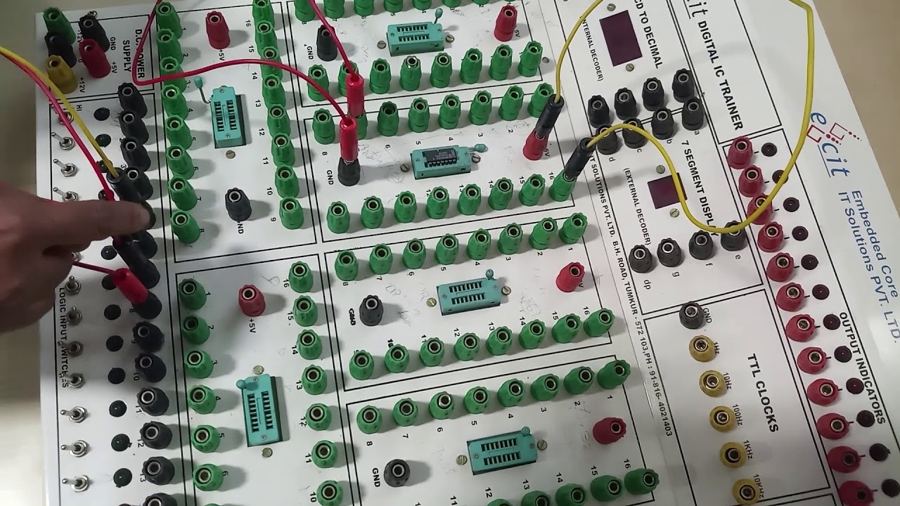 ADE Lab: Part B: Experiment No. 7: Binary to Gray - YouTube