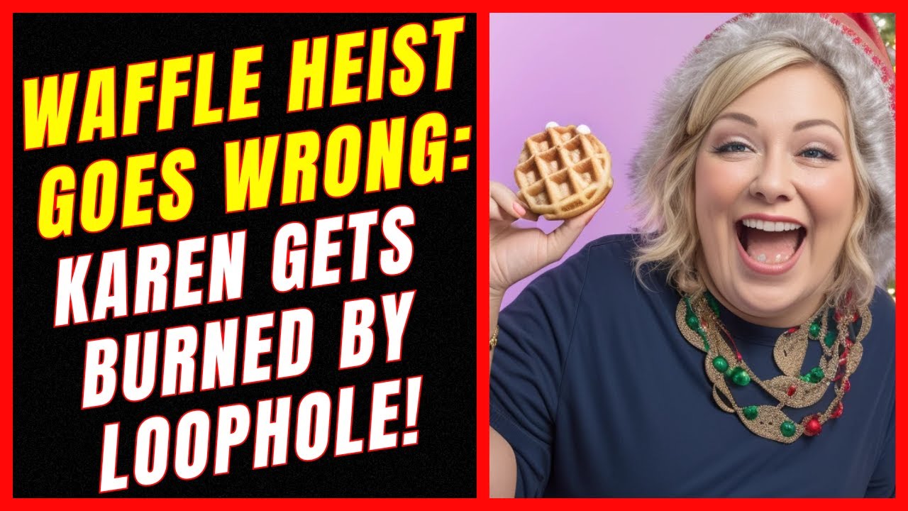Waffle Heist Goes Wrong: Karen Gets Burned by Loophole! - YouTube