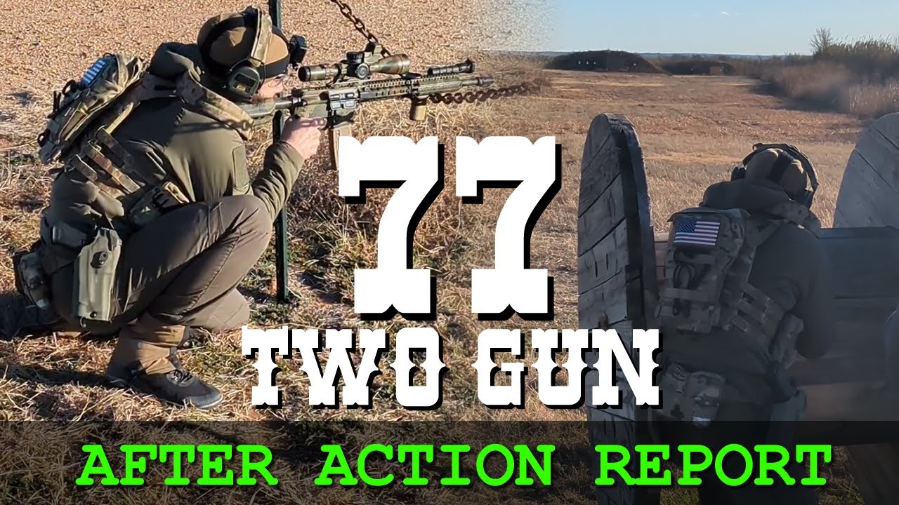 The Sheriff setup a 7 miles cross country shooting course with 7 live ...