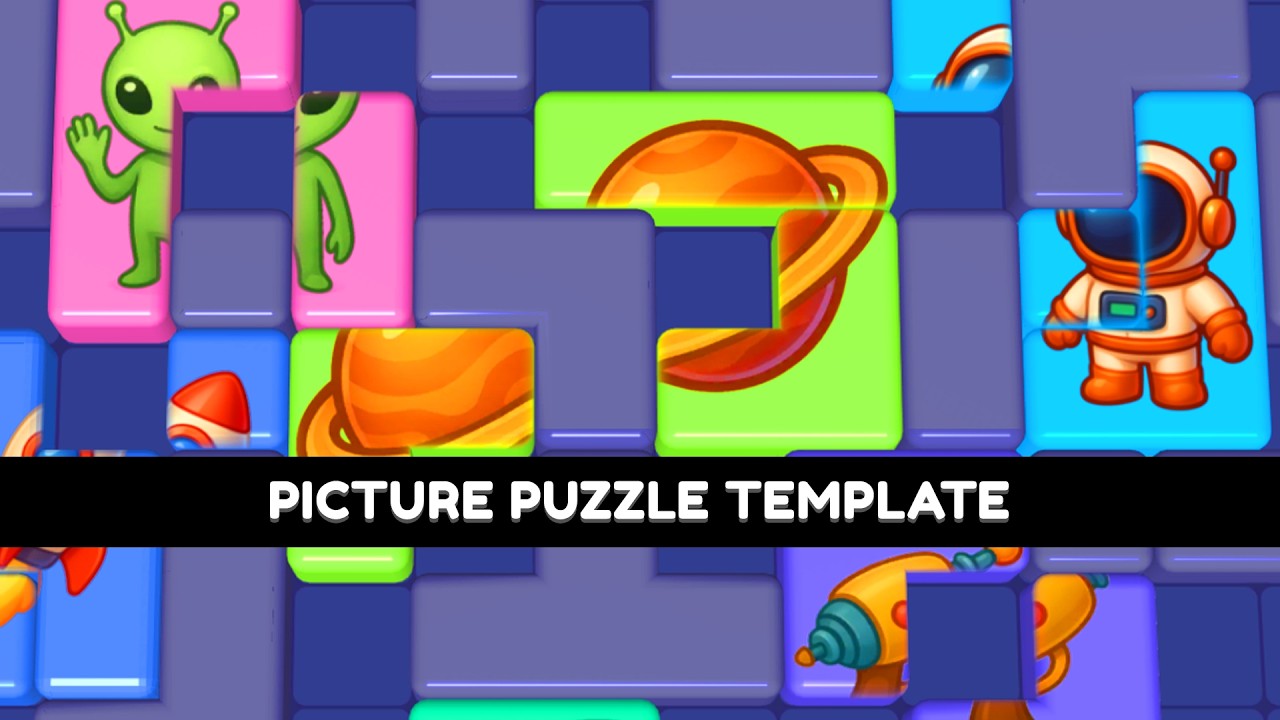 Picture Puzzle | Template Demonstration - YouTube