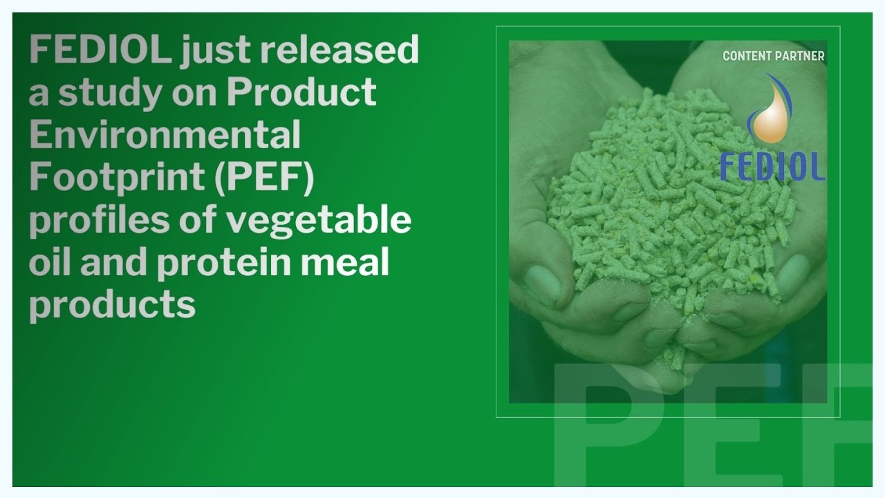 FEDIOL PEFCR for vegetable oil and protein meal products - YouTube