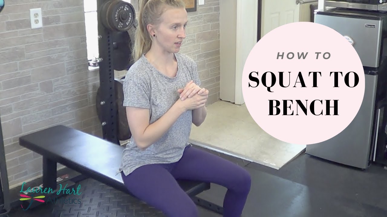 How to Squat to Bench - YouTube