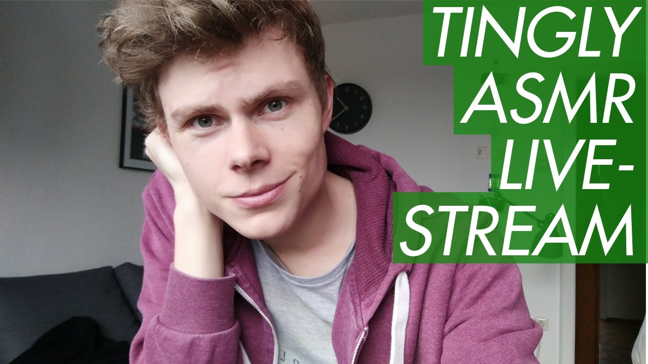 Super Relaxing ASMR Livestream! - with Male Whispering & Sounds - YouTube