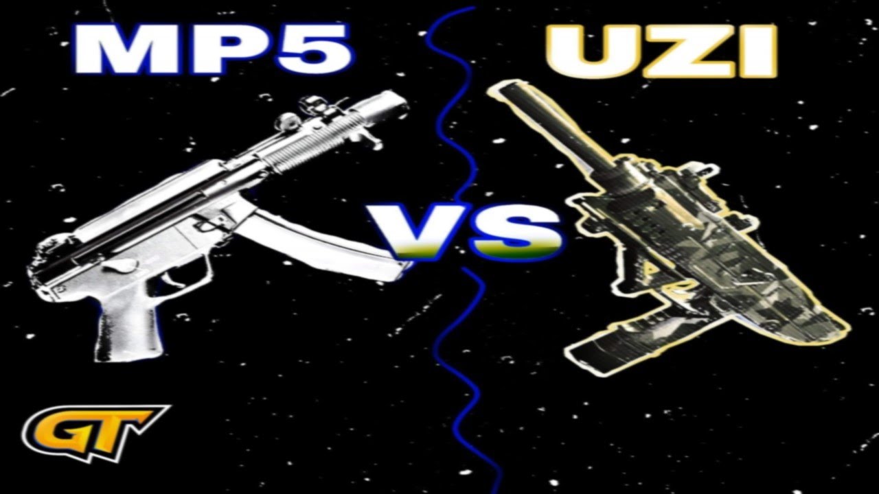 Call of duty Modern Warfare Uzi vs Mp5 - YouTube