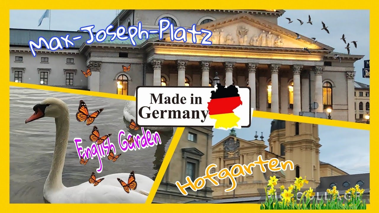 Hofgarten, Max-Joseph-Platz, English Garden | Munich, Germany - YouTube