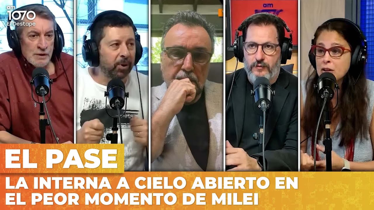 LA INTERNA A CIELO ABIERTO en el peor momento de MILEI | El Pase de Navarro - YouTube