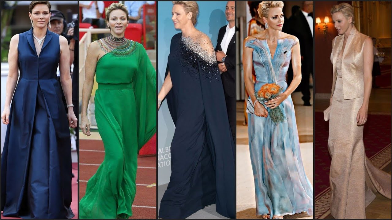 ️💜💚Best Ever Fashion Of Princess Charlene of Monaco//Princess Charlene ...