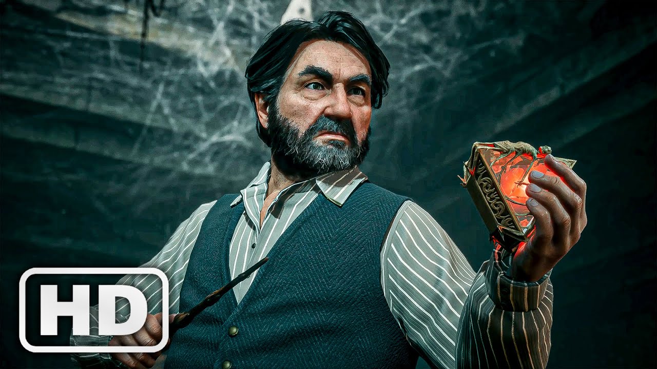Hogwarts Legacy - Solomon Sallow destroys the relic Game Cutscenes 4k ...