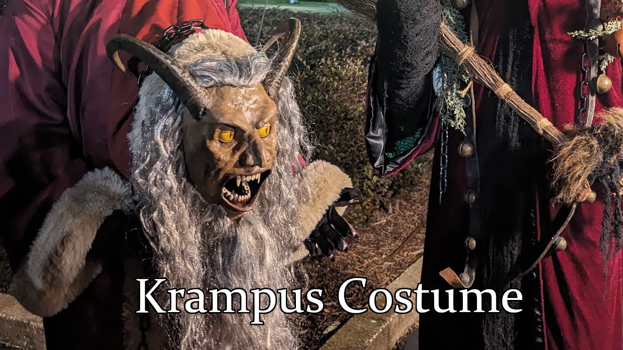 Crafting a Krampus Costume - YouTube
