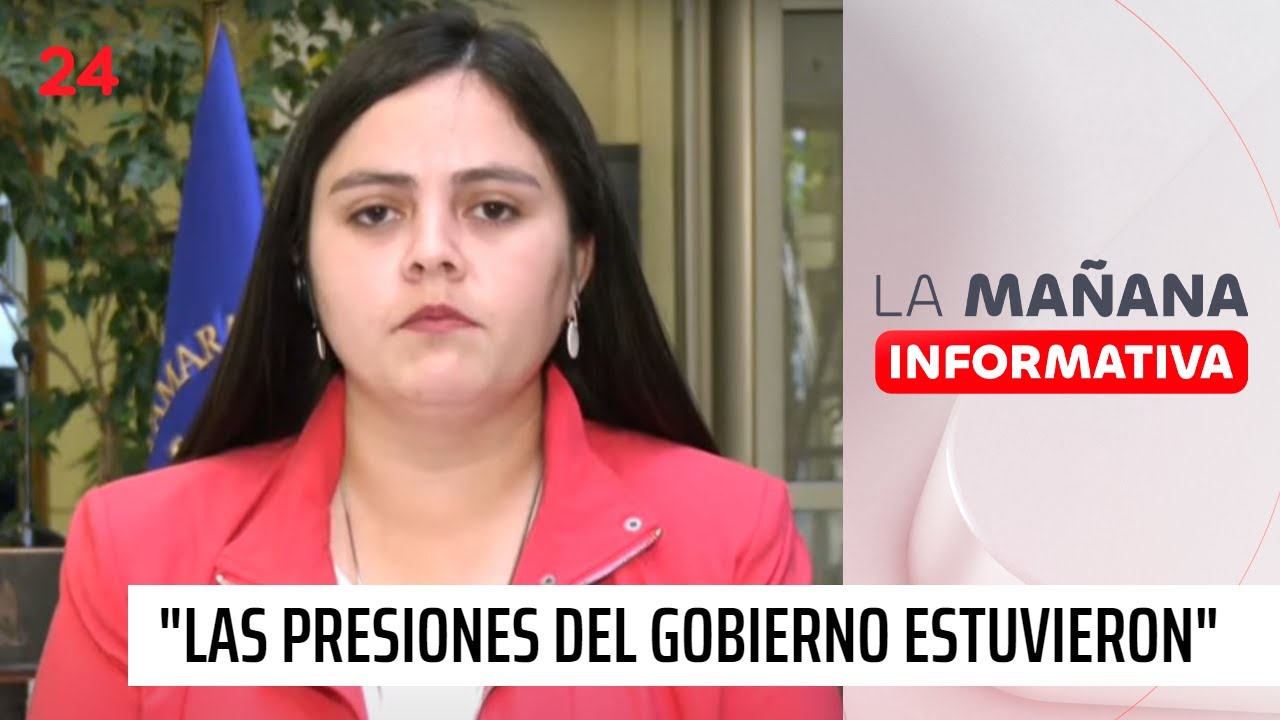 Diputada Sara Concha y elección de mesa de la Cámara: "Las presiones ...