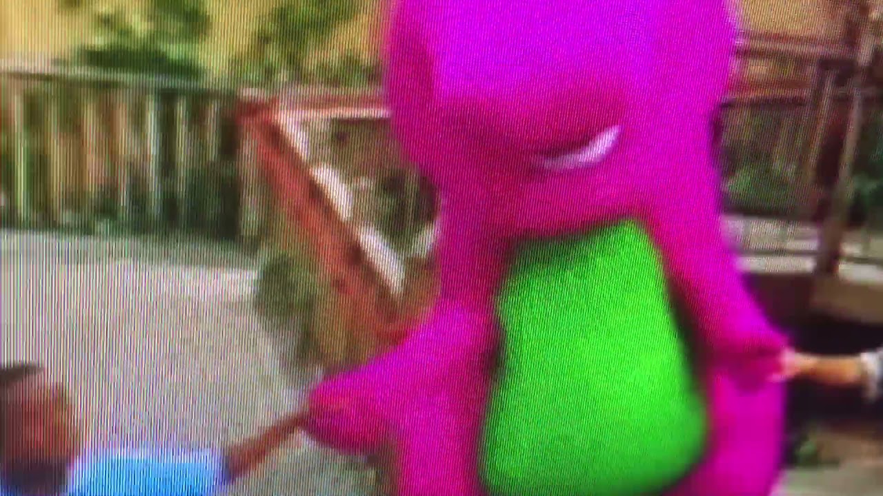 Barney - I Love You in Fast Motion 8x - YouTube