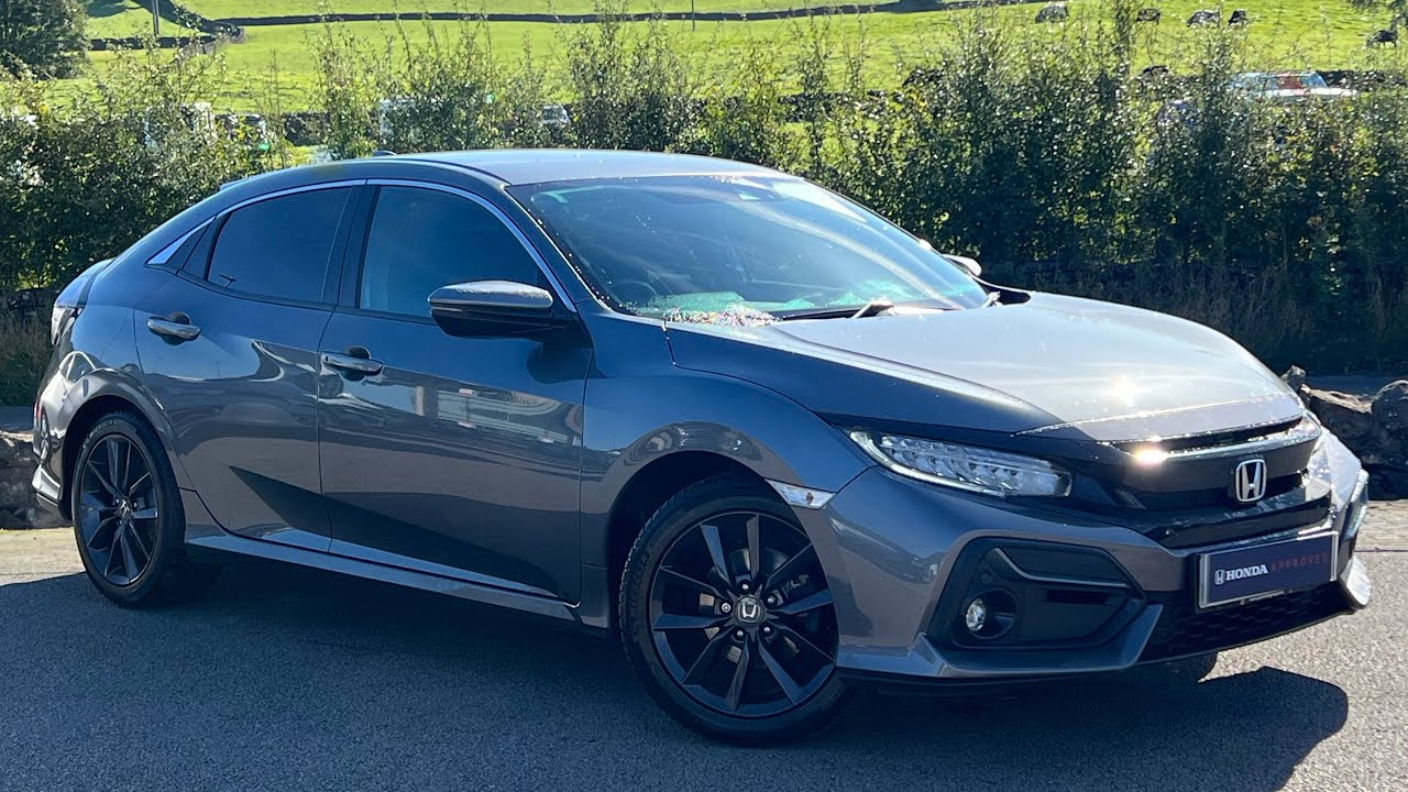 Honda Civic SR 1.0 VTEC Turbo CVT Auto 5Dr | Kendal Honda - YouTube