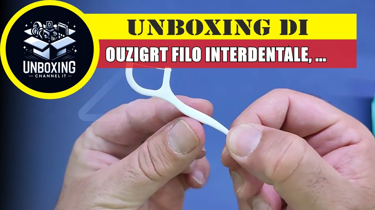 OUZIGRT Filo Interdentale, 200 Pcs Dental Floss - YouTube