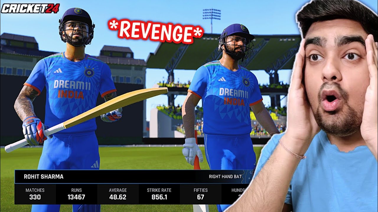 REVENGE FOR TIE! INDIA Vs SRI LANKA ODI-3 Series Cricket 24 - YouTube