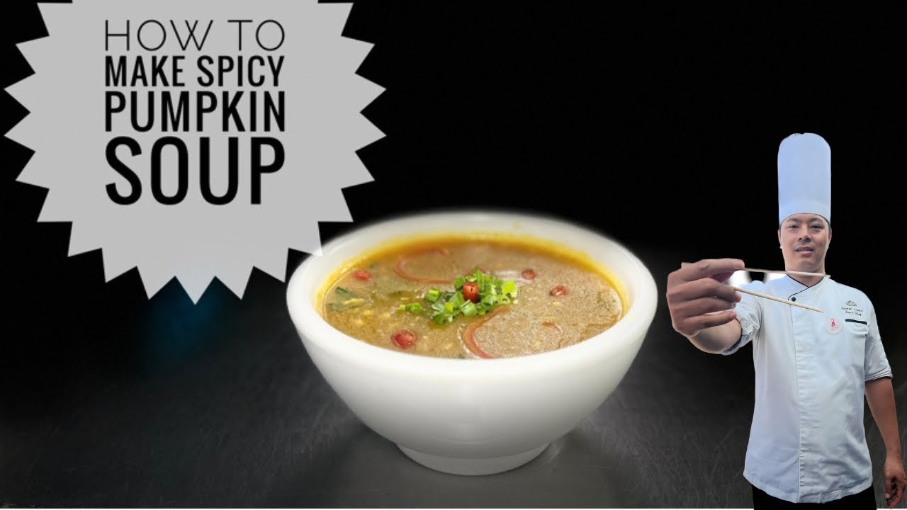 |how to make pumpkin soup | sample recipe | by chef lama - YouTube