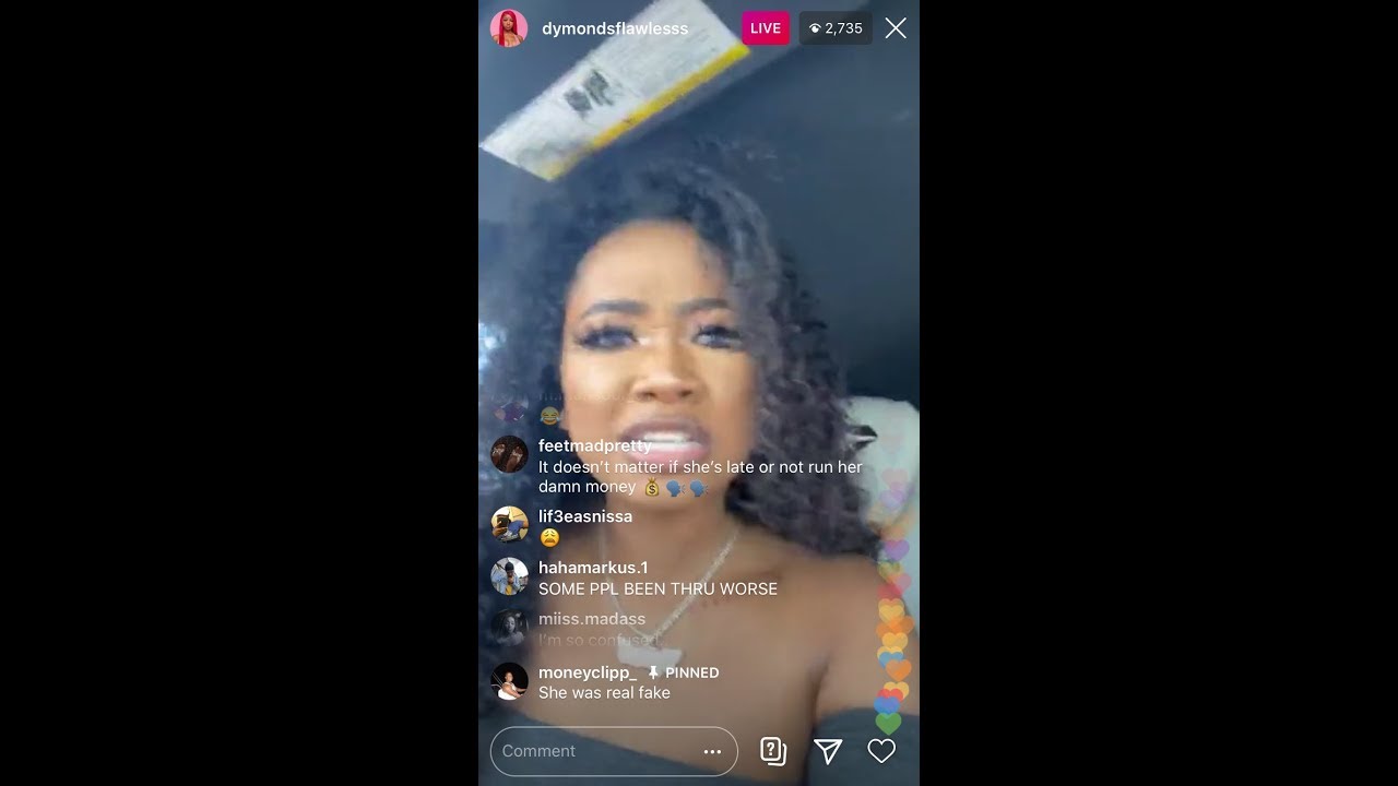 DYMONDS FLAWLESS GOES OFF ON FASHION NOVA IN IG LIVE|THEY OWE HER ...