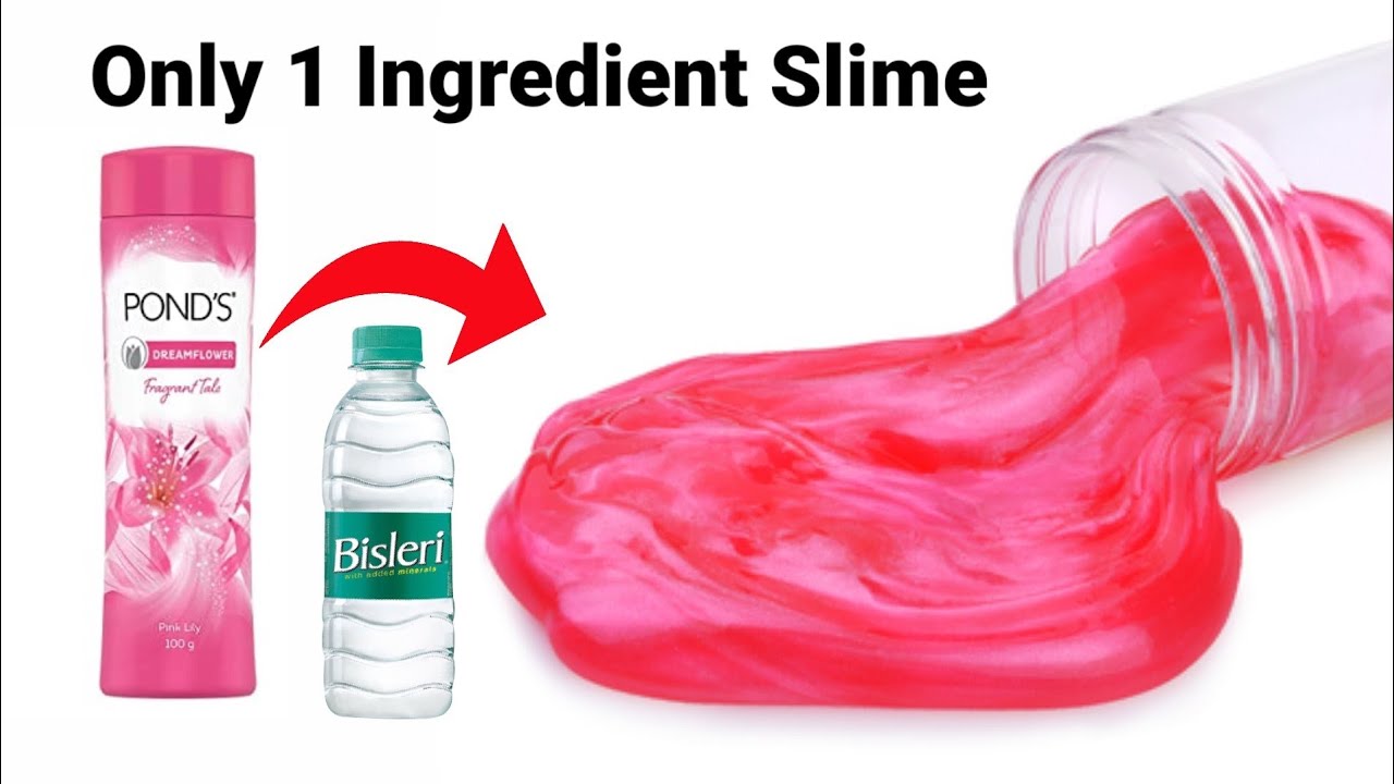 No Glue No Borax Only Powder Slime/How to make Slime without borax ...