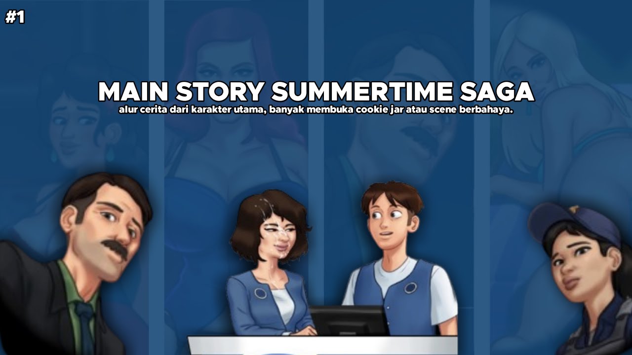 ALUR CERITA KARAKTER UTAMA SUMMERTIME SAGA SI MAS ANON. # 1 - YouTube