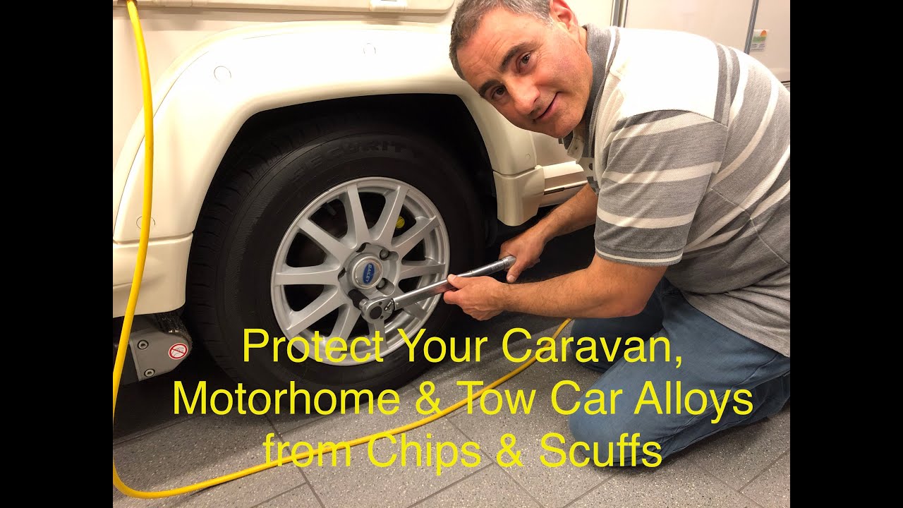 Alloy Wheel Tips for Car, Caravan or Motorhome - YouTube