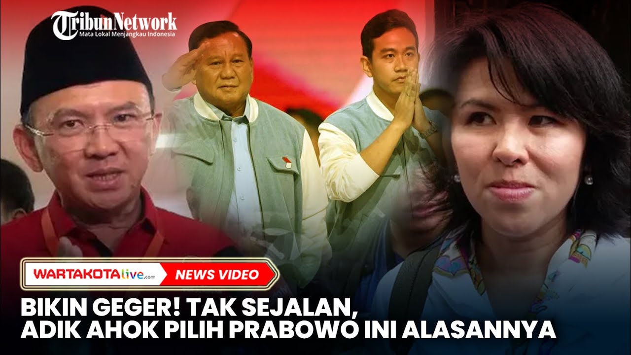 Bikin Geger Karena Tak Sejalan, Adik Ahok Pilih Prabowo Ini Alasannya ...