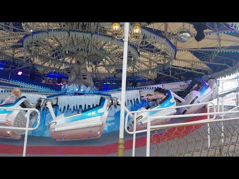 Ice jet off ride hoppings 2019 - YouTube